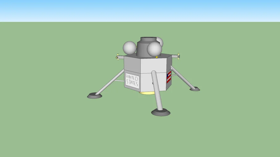 Altair Planetary Lander | 3D Warehouse