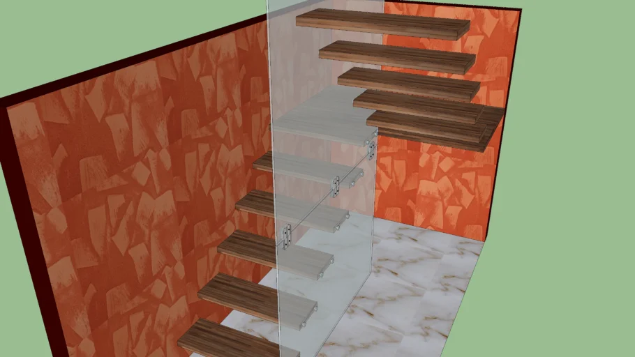 DOG LEG STAIRCASE | 3D Warehouse