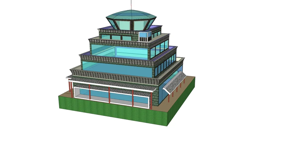 Aberdeen control tower | 3D Warehouse