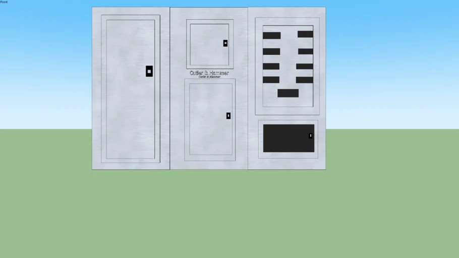 Electric switch box | 3D Warehouse