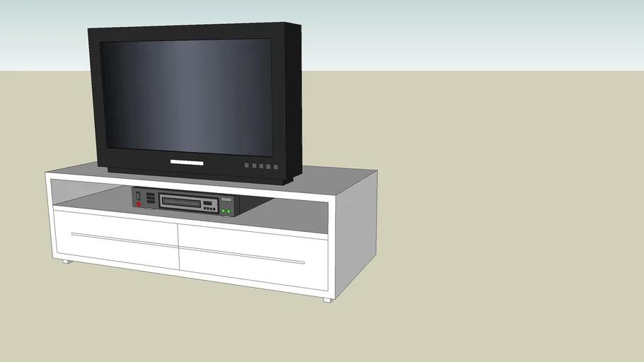 SIMPLE TV SET | 3D Warehouse