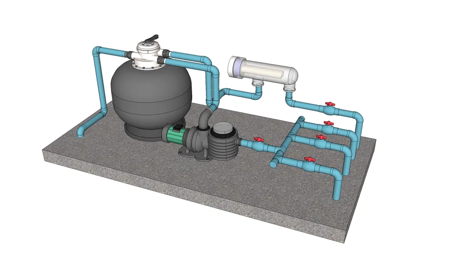 Pool Pump | 3D Warehouse