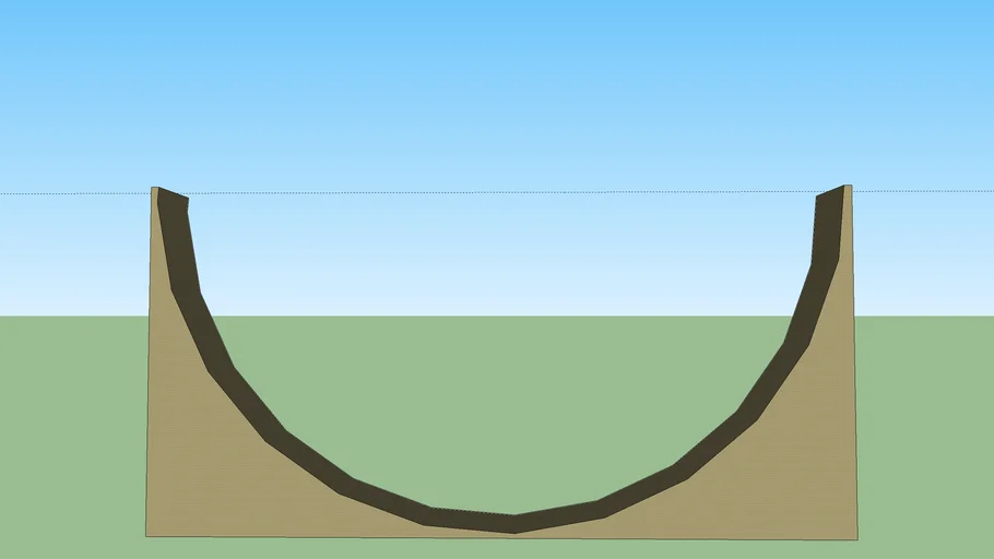 EXTREME half pipe | 3D Warehouse