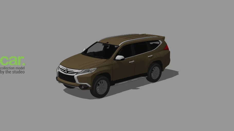 mitsubishi pajero sport 2016 | 3D Warehouse