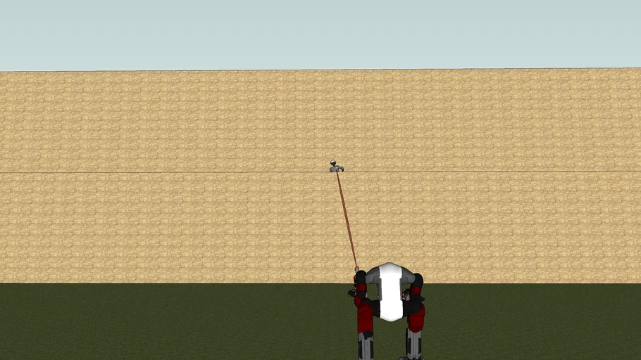 Sniper Mech taking out an enemy guard | 3D Warehouse