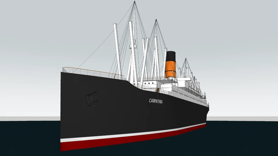 RMS Carpathia (1902) | 3D Warehouse