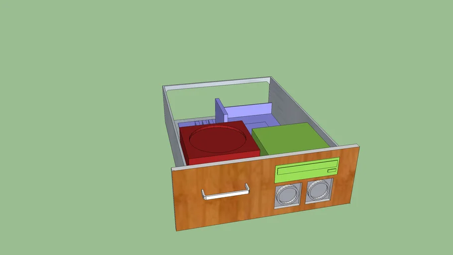Computer Drawer | 3D Warehouse