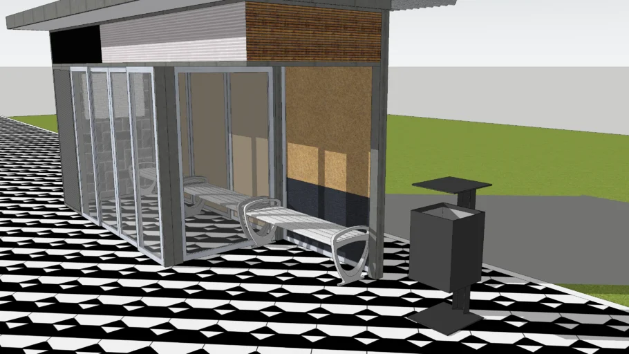 bus stop | 3D Warehouse