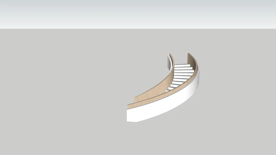 modern stairs | 3D Warehouse