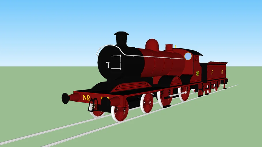 Furness Railway No. 130 | 3D Warehouse