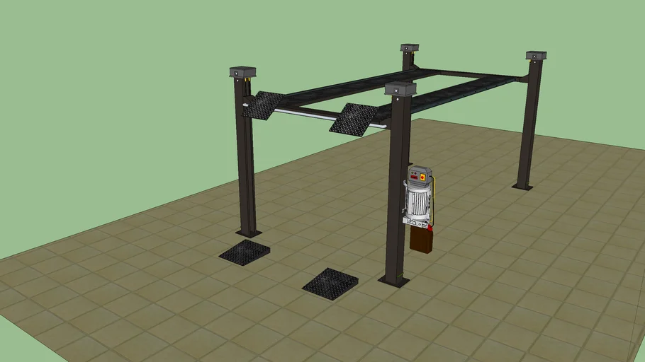 Car lift | 3D Warehouse