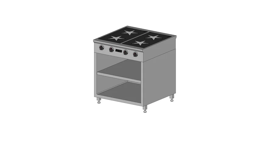 Fourneau Induction Menu System | 3D Warehouse