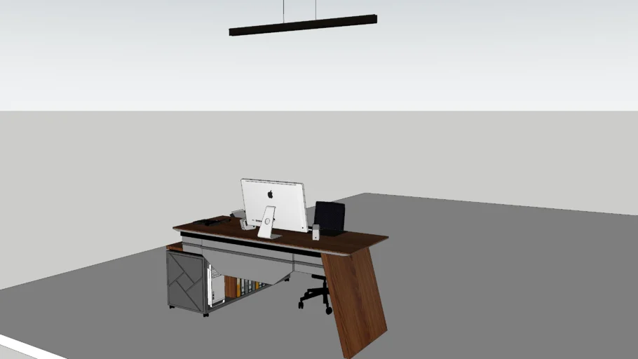 Meja Direktur | 3D Warehouse