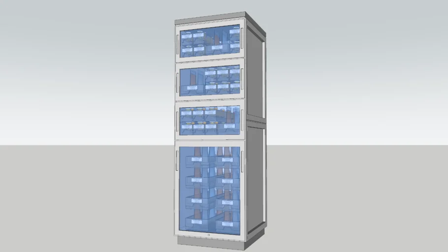 Pyxsis Medical Dispenser | 3D Warehouse