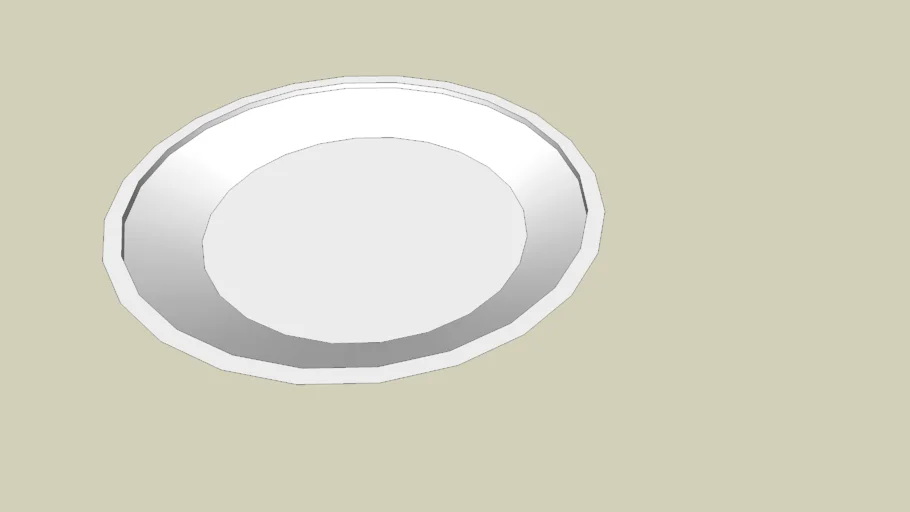 Plate | 3D Warehouse