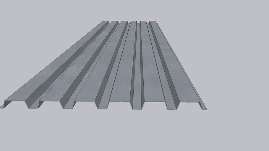 Roofing B-Deck | 3D Warehouse