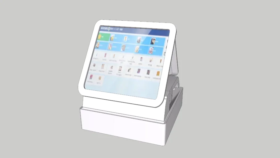 Cash register | 3D Warehouse