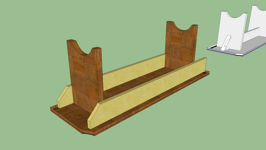 garden bench | 3D Warehouse