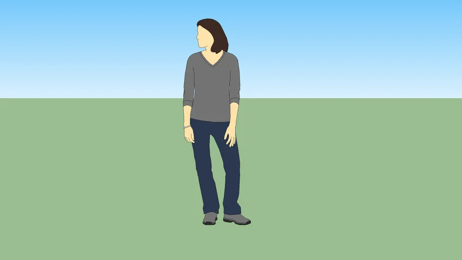 Scale Person | 3D Warehouse