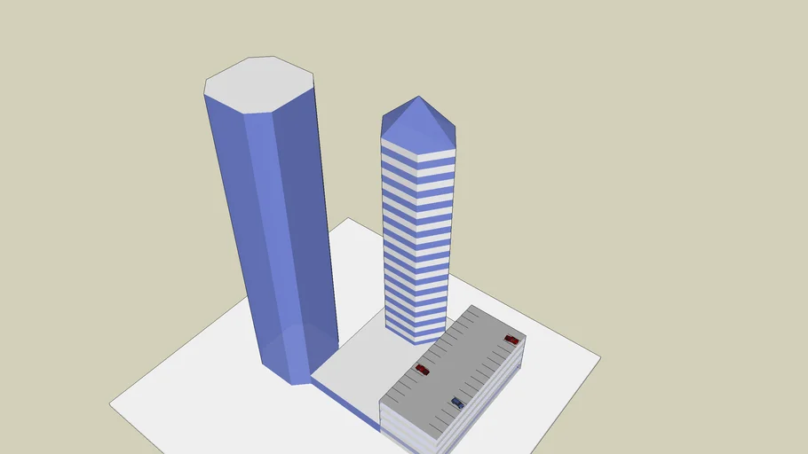 Milwaukee World trade center plan #2 | 3D Warehouse