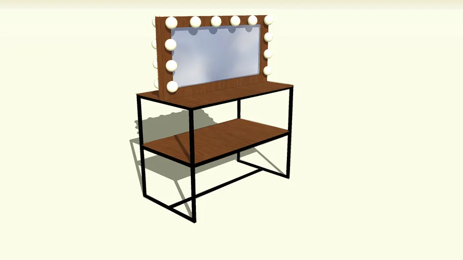 Make up table | 3D Warehouse