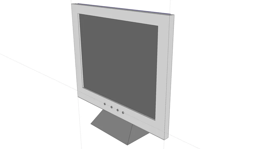 Flat Panel Monitor | 3D Warehouse