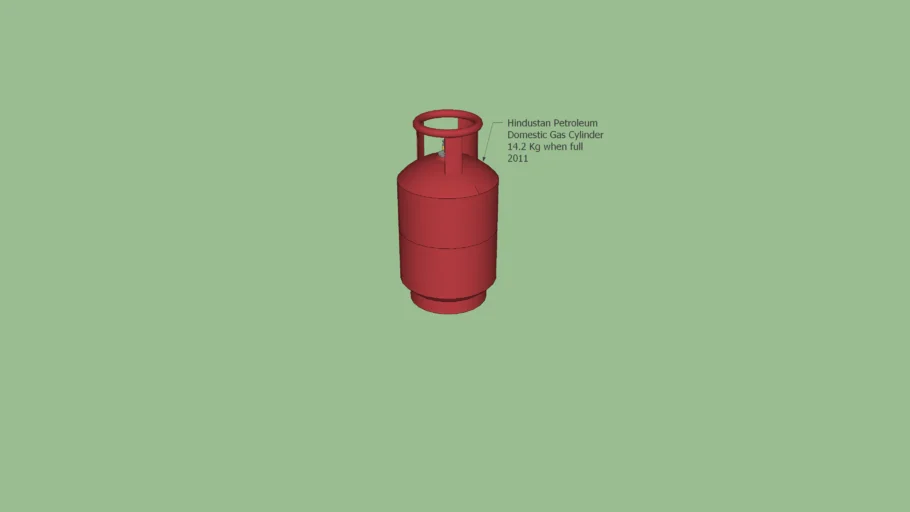 Gas cylinder | 3D Warehouse