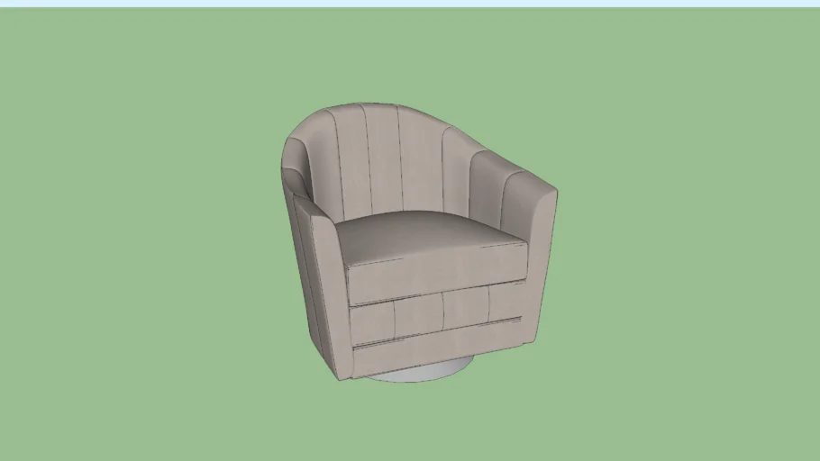 GREER ACCENT CHAIR - VIG | 3D Warehouse