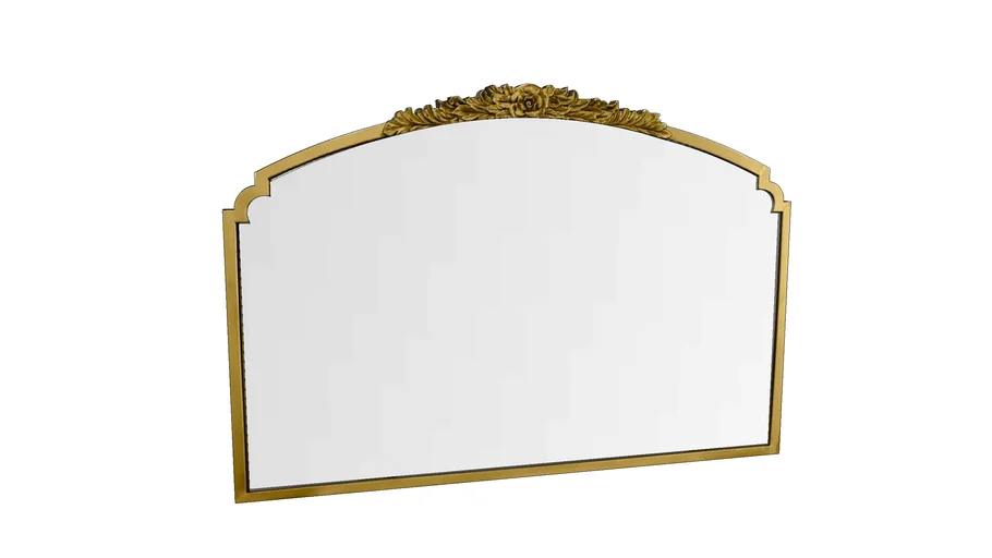 PETRA OVER MANTLE FRENCH MIRROR | 3D Warehouse