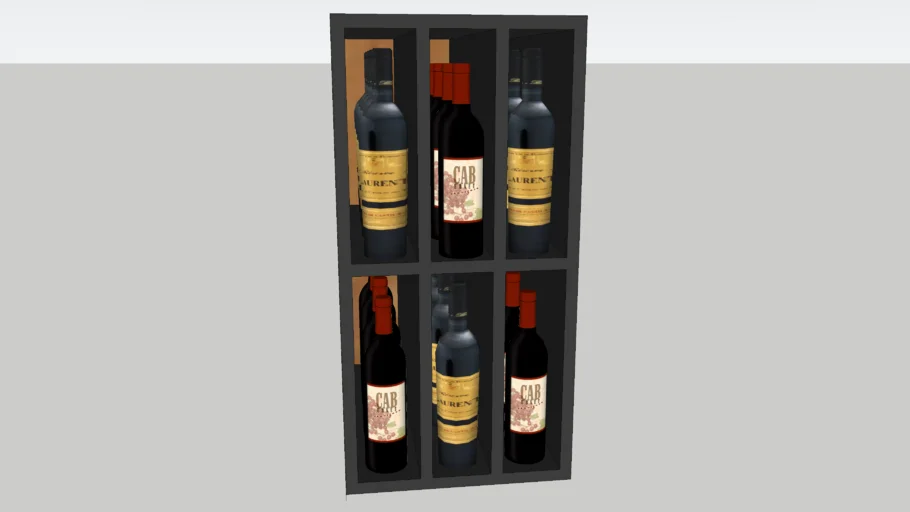 Wine rack | 3D Warehouse