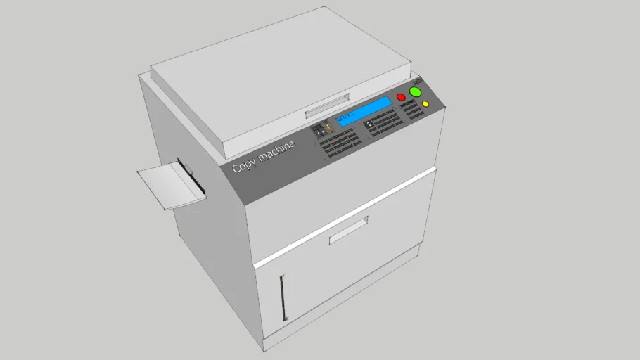 Copy machine | 3D Warehouse