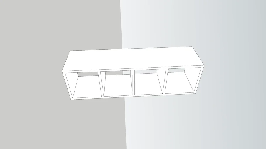 IKEA cube shelf | 3D Warehouse
