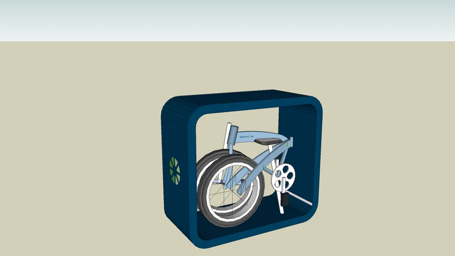 Dahon Cube With Bike | 3D Warehouse