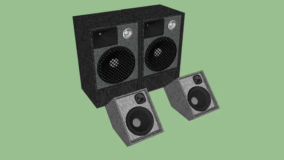 CAIXAS DE SOM | 3D Warehouse