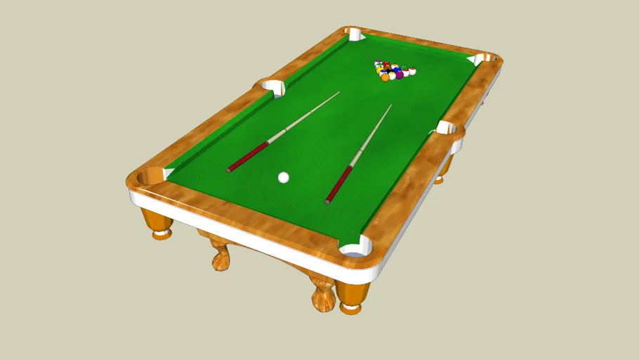 Pool Table | 3D Warehouse