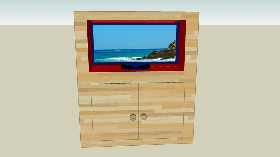 tv cabnit | 3D Warehouse