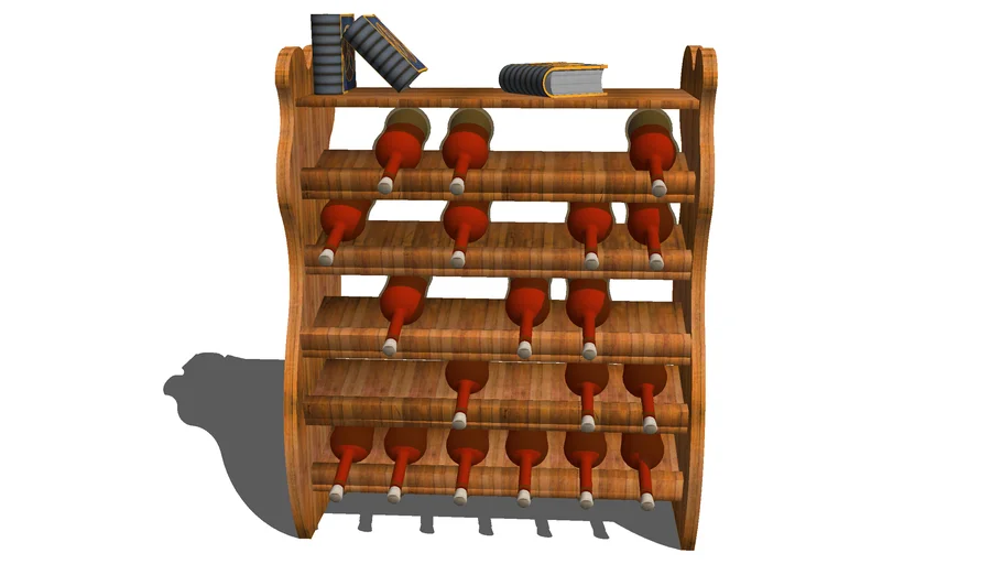Wine Rack | 3D Warehouse
