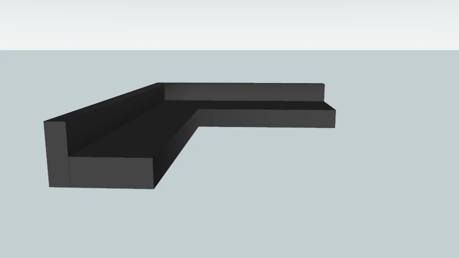 Sofa L-shape | 3D Warehouse