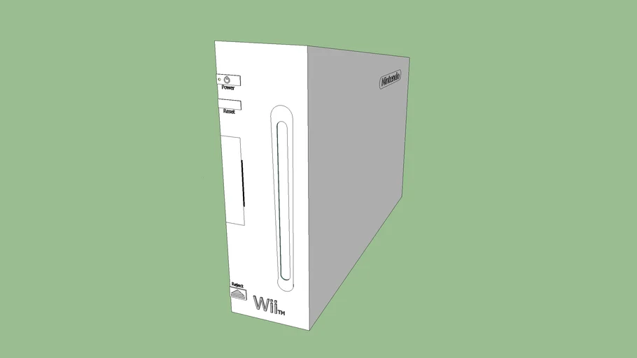 Nintendo Wii | 3D Warehouse