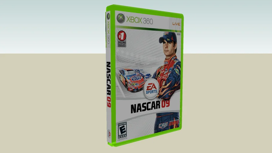 Nascar 09 - Xbox 360 | 3D Warehouse