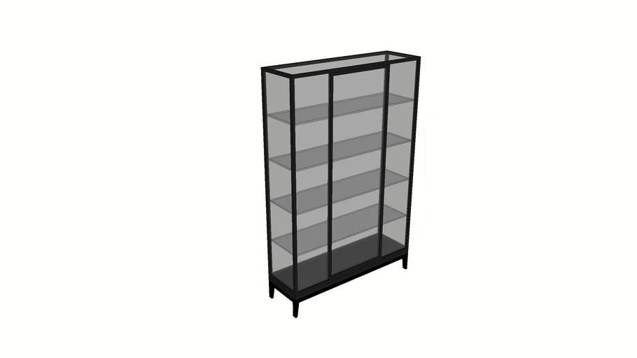 showcase cabinet | 3D Warehouse