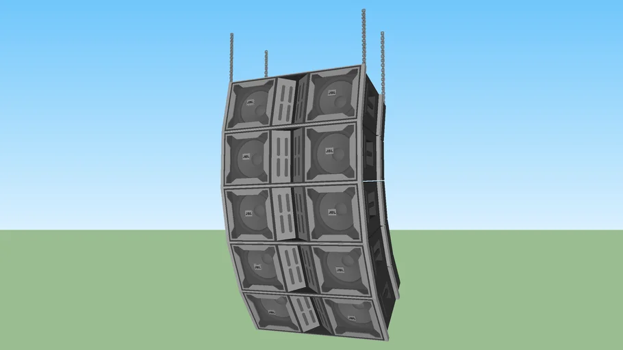 Line Array JBL Speakers | 3D Warehouse