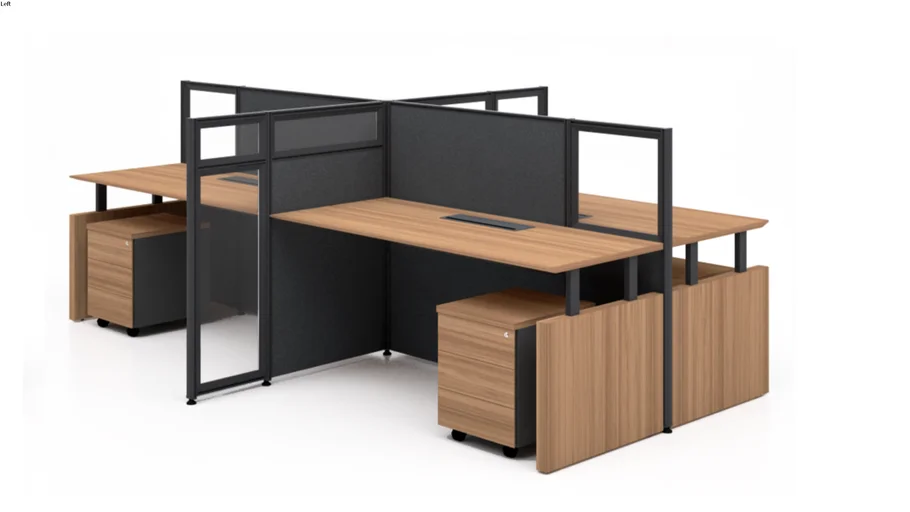 Executive Black Workstation 2023 | 3D Warehouse