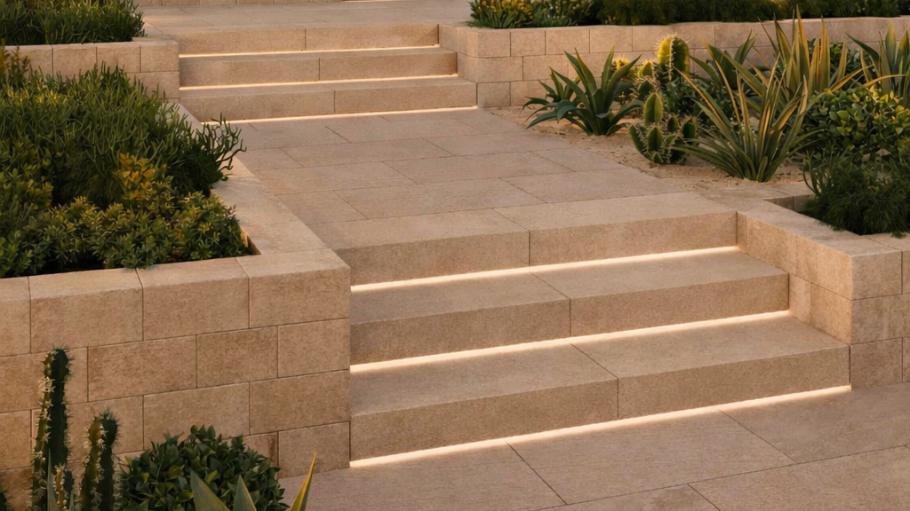 Techo-Bloc - Systema Step - Caffe Crema | 3D Warehouse