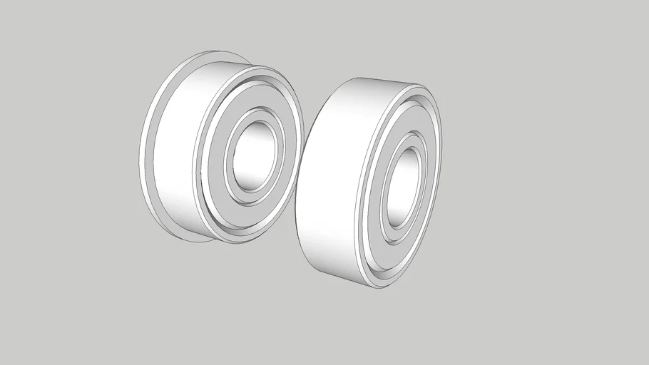 Rolamentos 608ZZ | 3D Warehouse