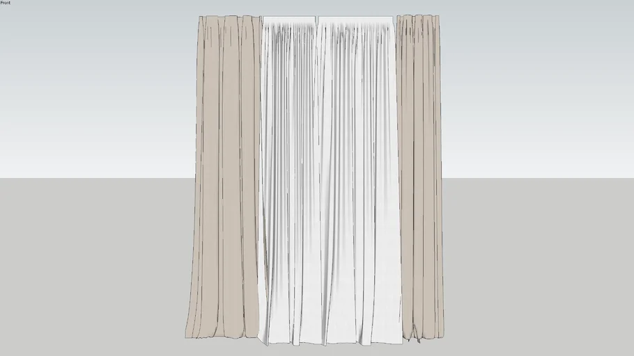 CURTAIN (CHATTELS DESIGN) 1 | 3D Warehouse