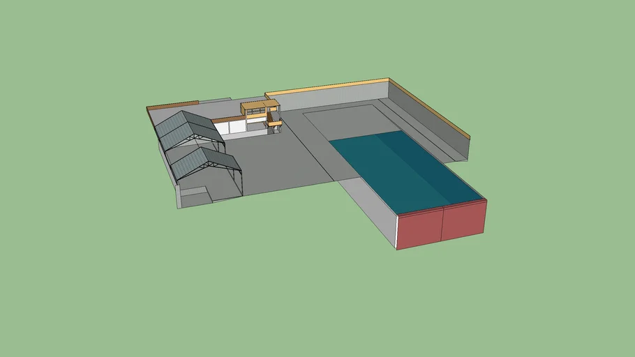 waste management plant | 3D Warehouse