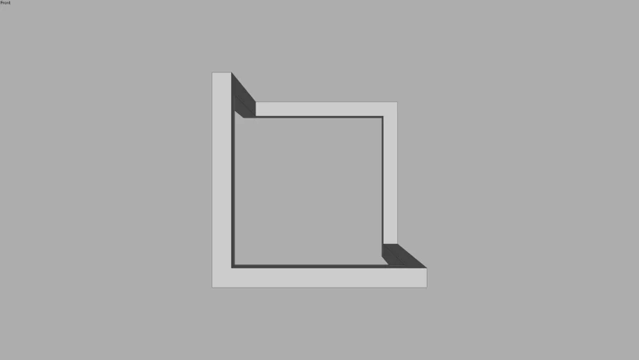 Sol Lewitt Incomplete cubes 6-25 | 3D Warehouse