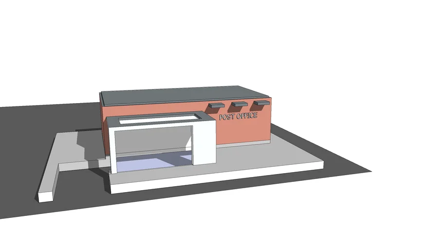 Post Office | 3D Warehouse