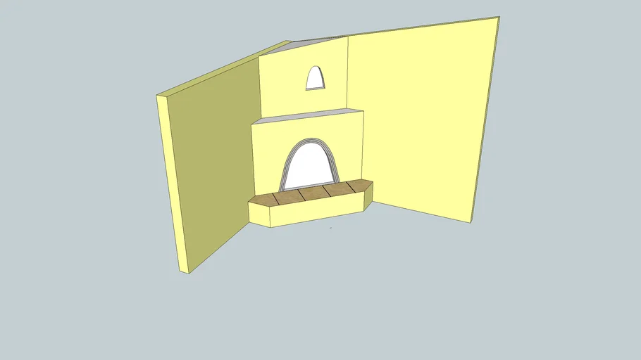 namaste fireplace | 3D Warehouse